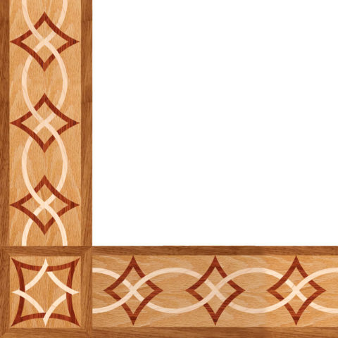 Arizona Wood Border: Floor Border by Oshkosh Designs