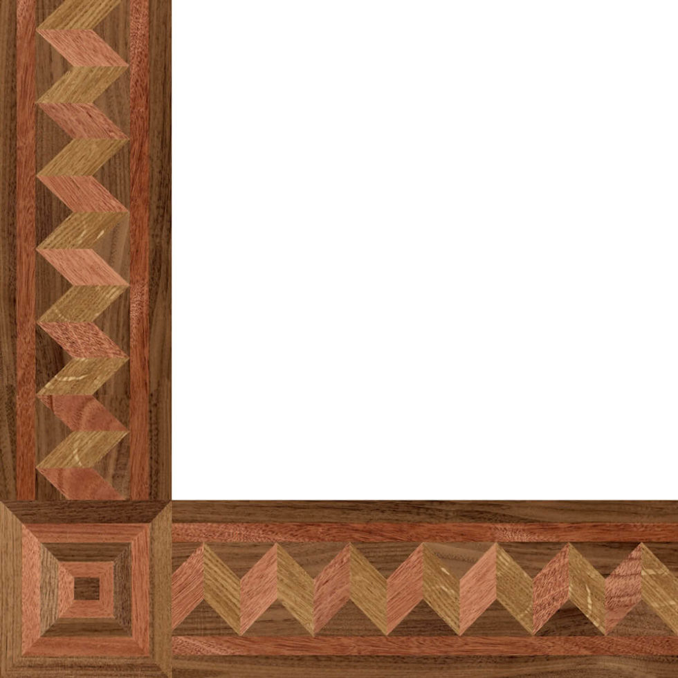 Easton Bay Wood Border: Floor Border by Oshkosh Designs