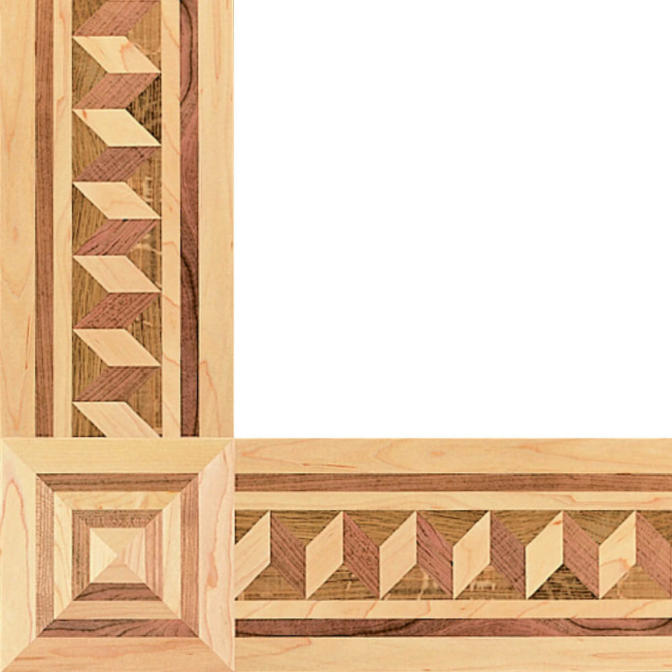 Rosecliff Wood Border: Floor Border by Oshkosh Designs